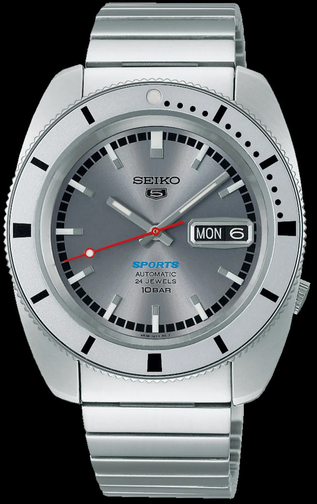 Seiko 5 100M Heritage "Ash Blue" Limited Edition Automatic Watch ...