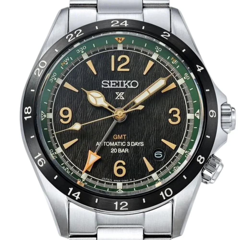 Seiko Prospex Alpinist GMT Asia LE 'Hornbills' Men's Stainless Steel ...