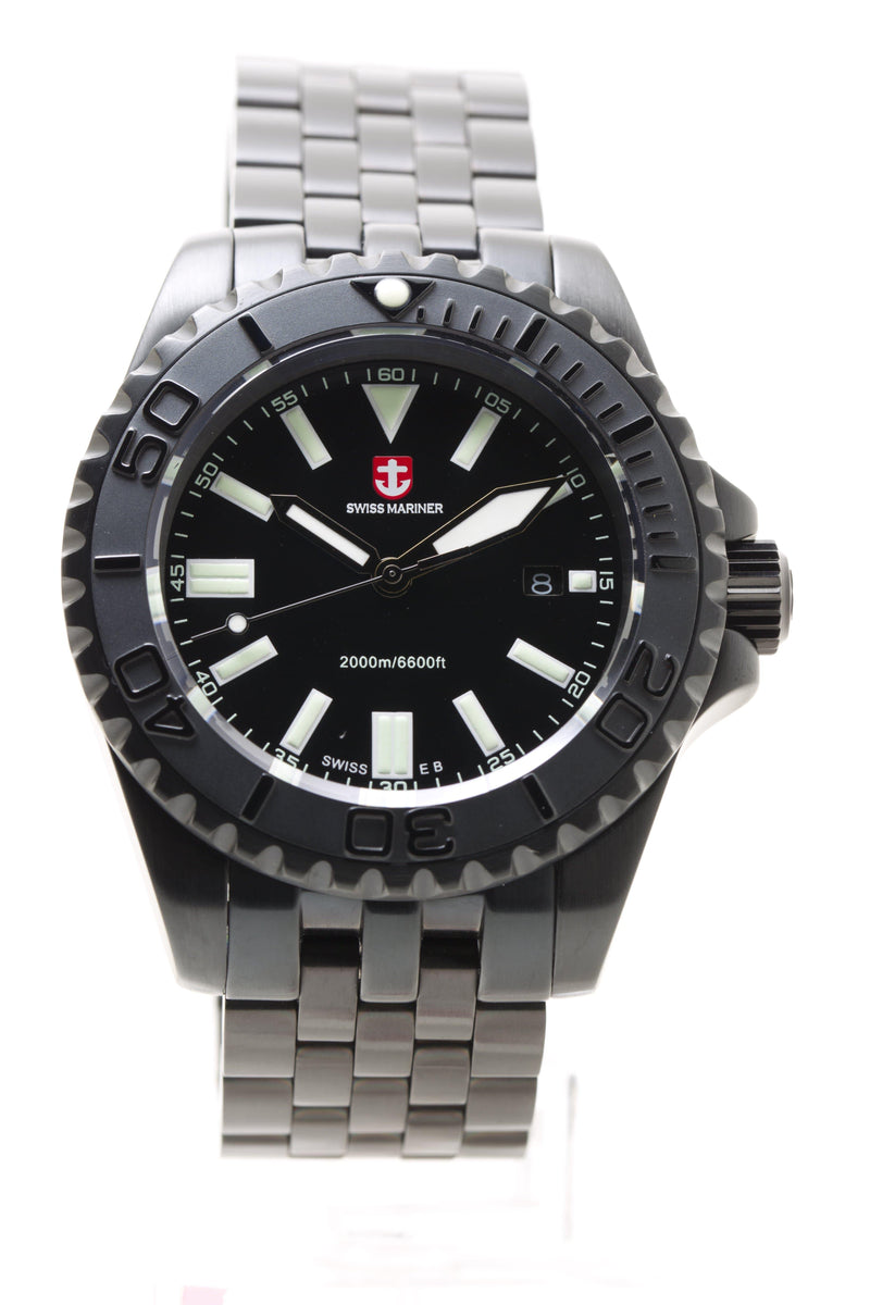 Swiss Mariner Stealth Series Men's Watch SG8299K74A-BKBKGN – Prestige