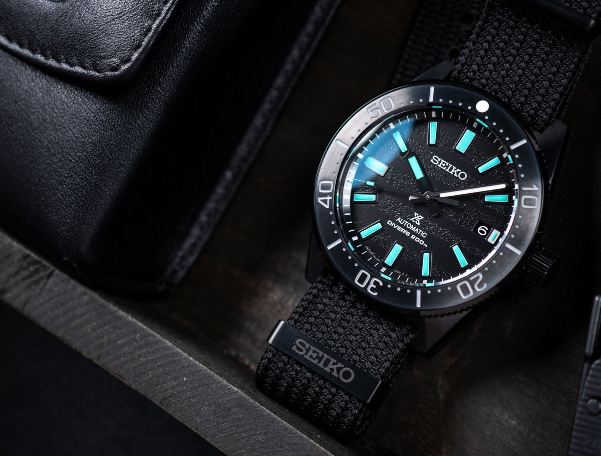 Seiko Prospex Diver's 62MAS Marinemaster Black Series Night LE Men's ...