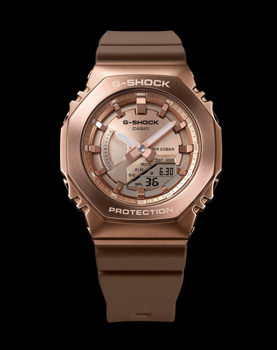 Casio G-Shock Carbon Core Guard Bronze x Rose Gold AP CasiOak Ladies ...