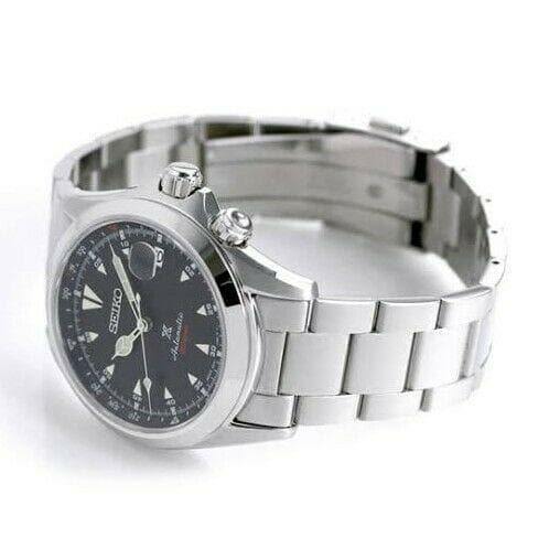Seiko Japan Made Prospex Alpinist Black Men's Stainless Watch SPB117J1 ...