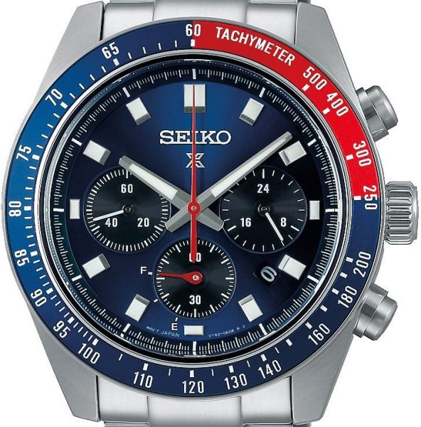 Seiko Prospex Solar Men's Stainless Steel Chronograph Watch SSC913P1 ...